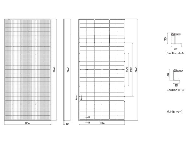 Next-Gen 625W 630W 635W 640W 645W TOPCon Solar Module Optimized for ...